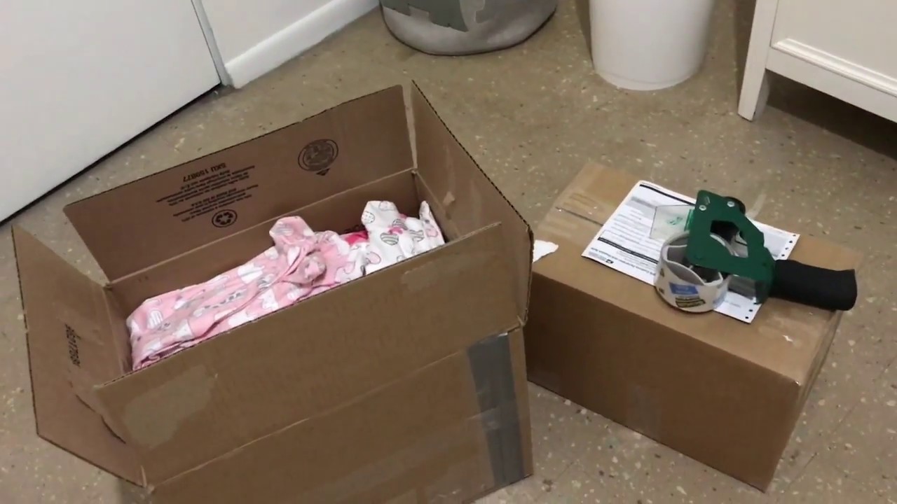 Embalando Caixas Para Enviar Pro Brasil - YouTube