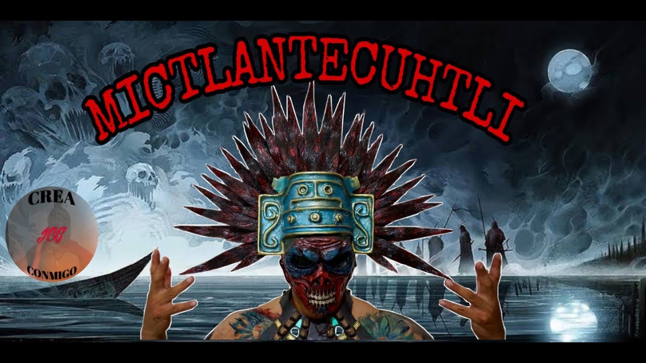 COMO HACER LA MASCARA Y COPILLI DE MICTLANTECUHTLI - YouTube