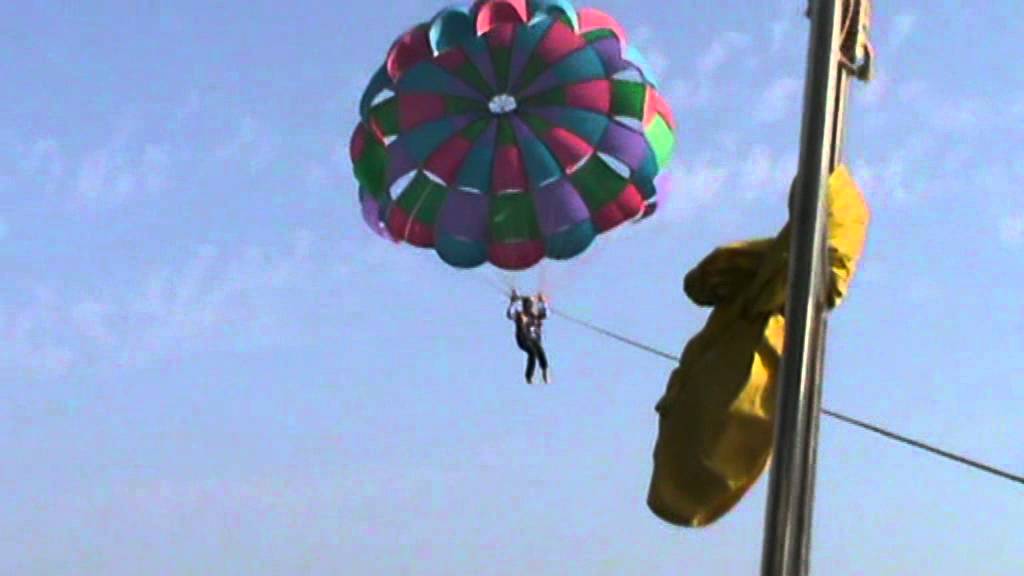 Para Sailing in Goa - YouTube