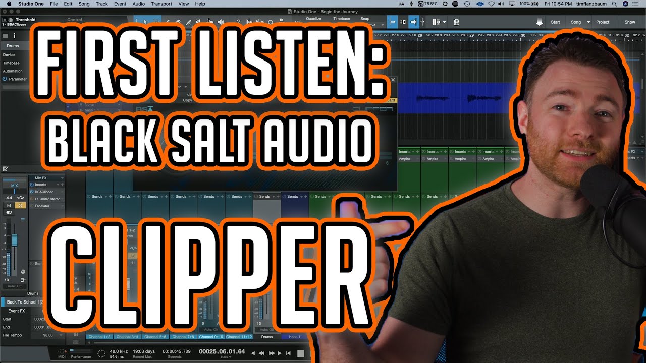 First Listen: Black Salt Audio's Clipper | Clipping vs Limiting - YouTube