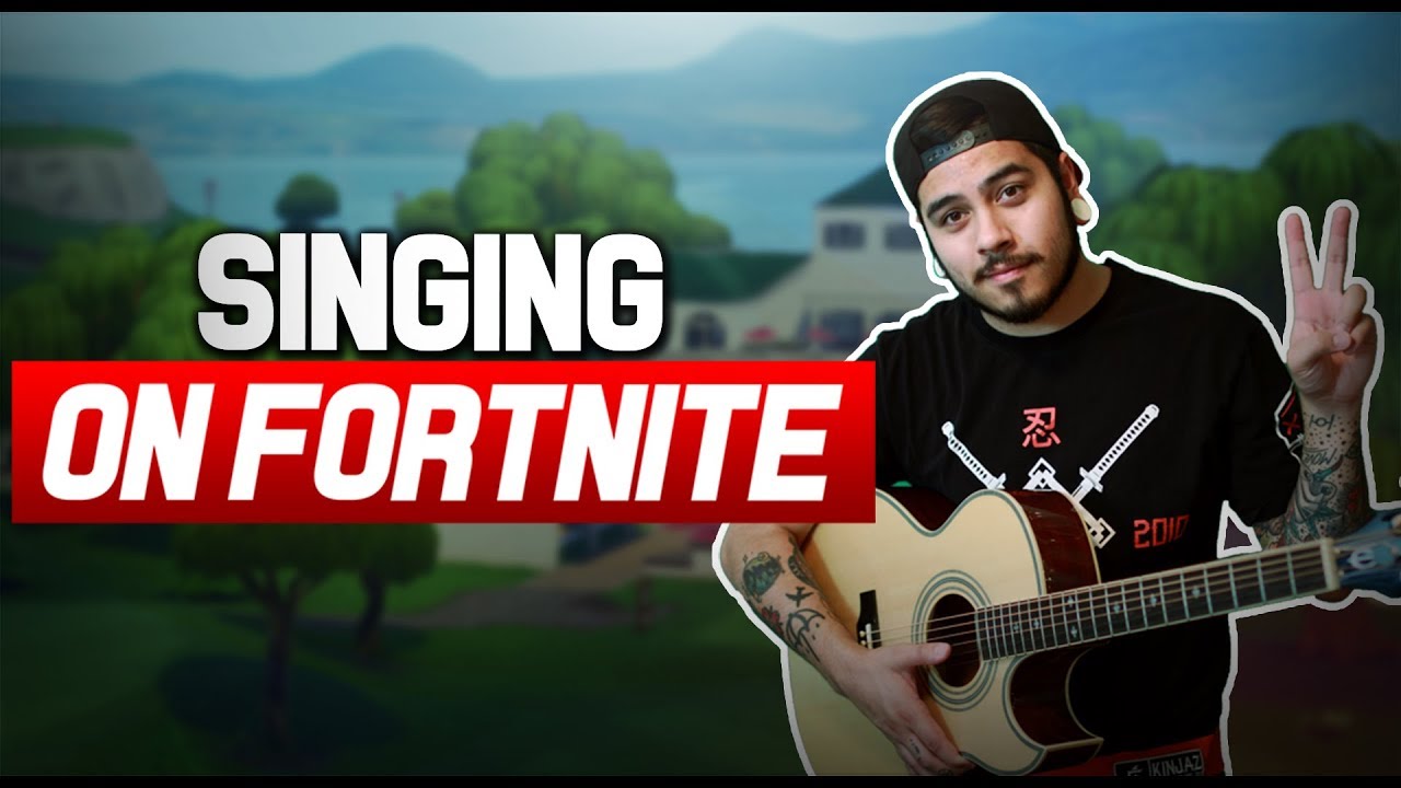 singing to GIRLS on FORTNITE! - YouTube
