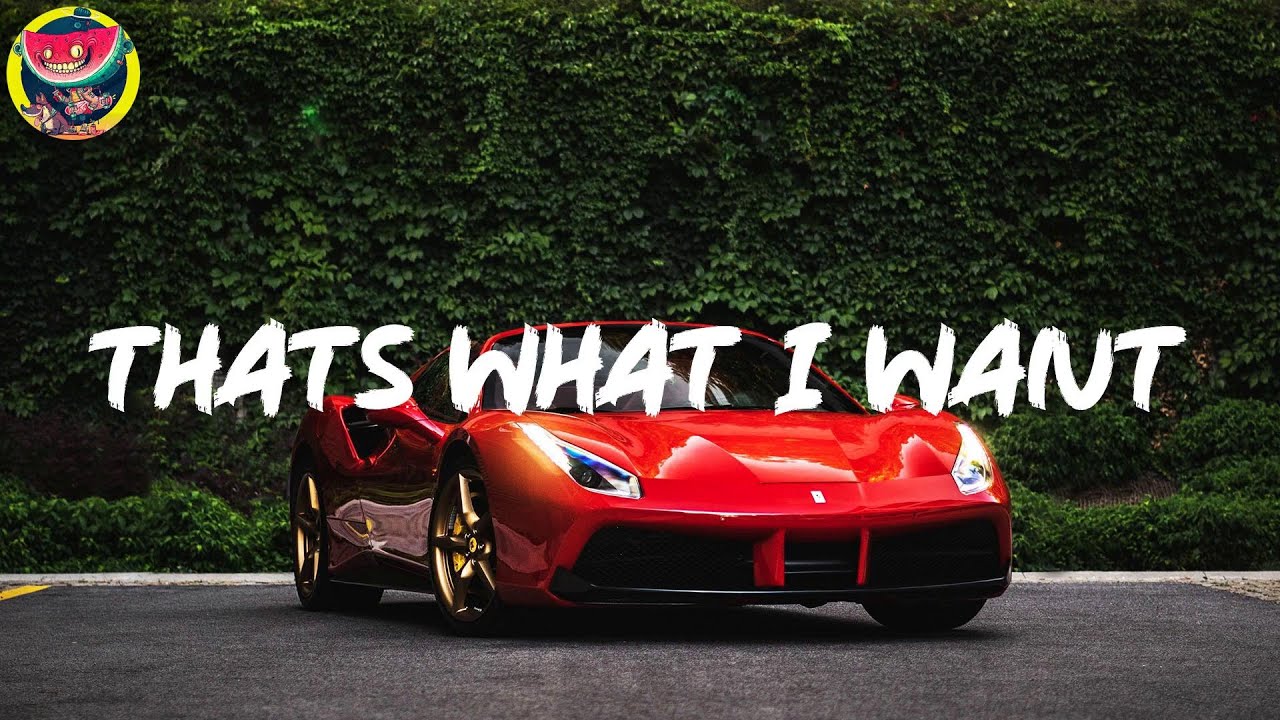 🏍 Lil Nas X - THATS WHAT I WANT (Lyric Video) - YouTube