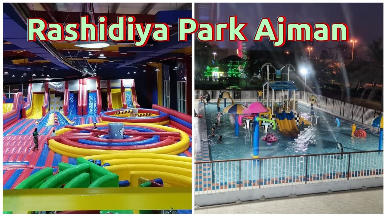 Vlog: New View Of Rashidiya Park Ajman // Ladies Park Ajman - YouTube