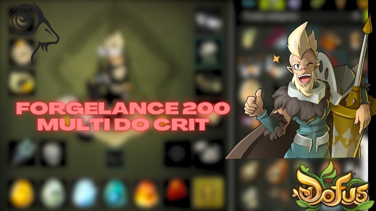 FORGELANCE MULTI DO CRIT OPTI 200 - PRÉSENTATION - YouTube