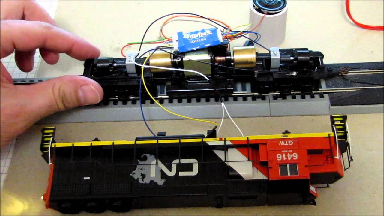 1.4.12 DCC Project #2 Part B 'DCC Install & Sound' - YouTube