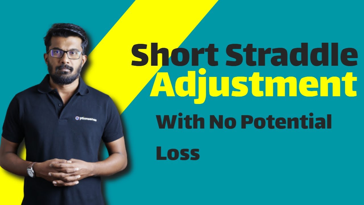 Short Straddle Adjustment With No Potential Loss - YouTube