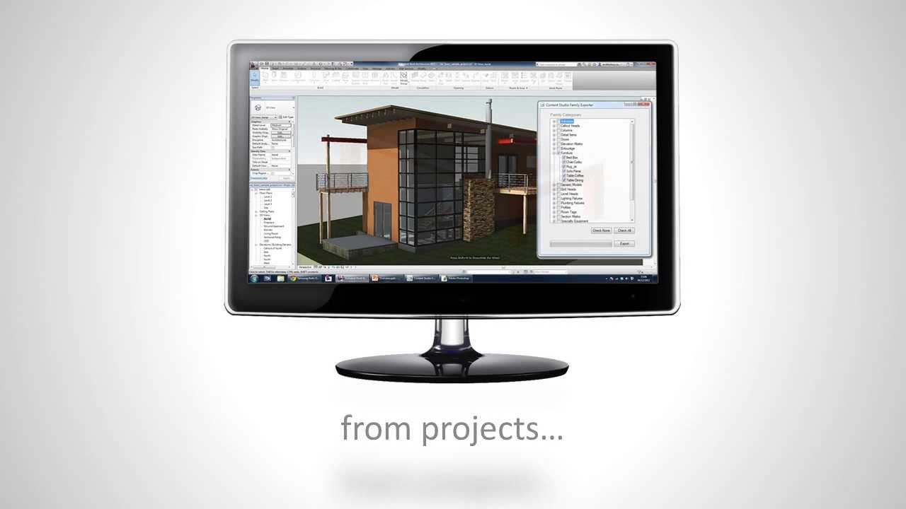 Content Studio for Revit Family Management - YouTube
