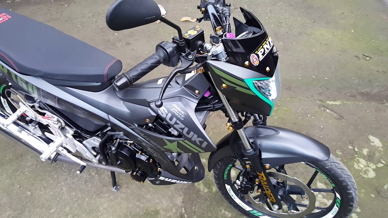 Raider 150 gold bolts - YouTube