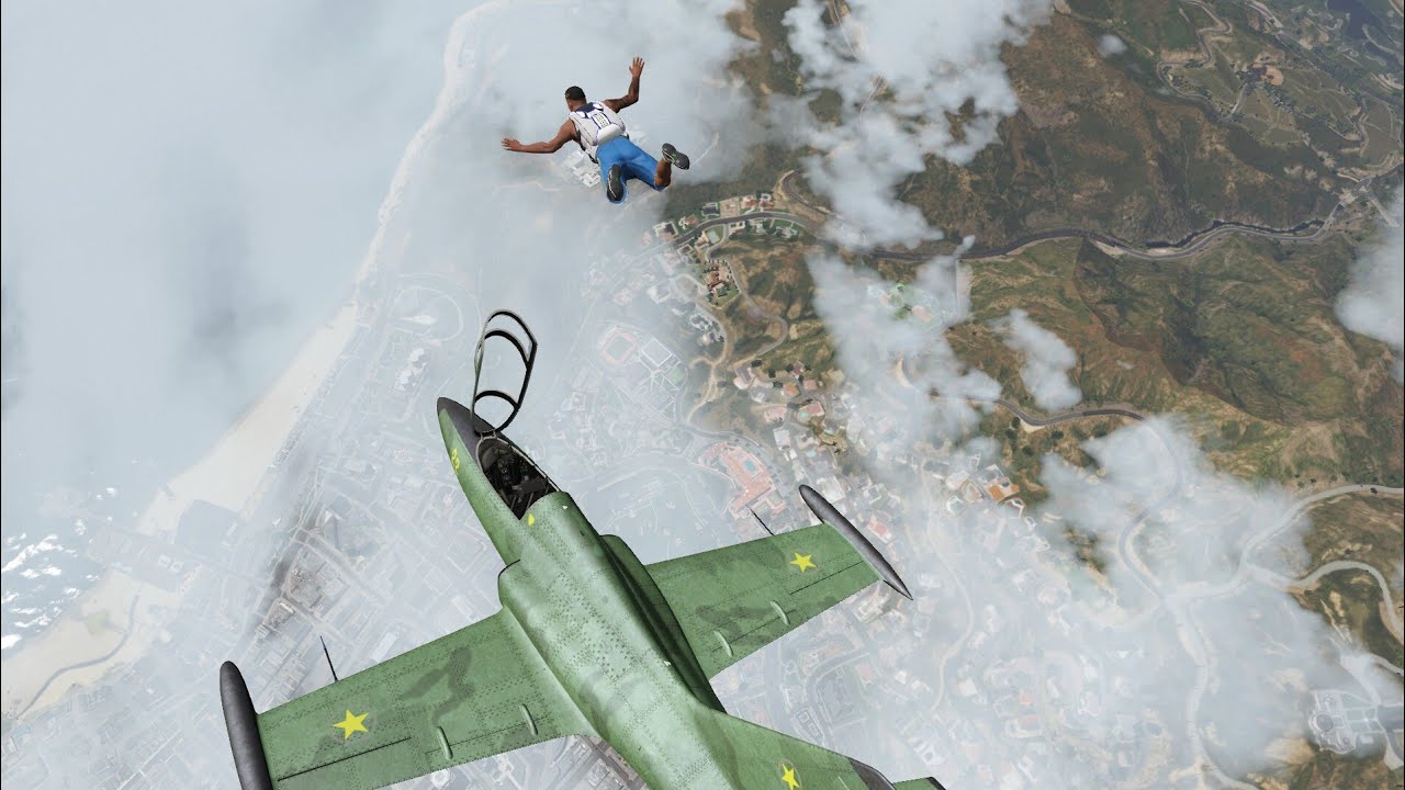 Epic Skyfall into pool - Michael's pool - YouTube