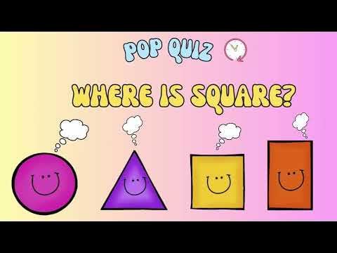 Fun Shapes: Exploring Shapes and Pop Quiz for Kids - YouTube