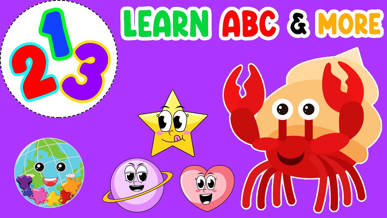 Learn ABC Colors Numbers And More | Best Learning Videos For ...