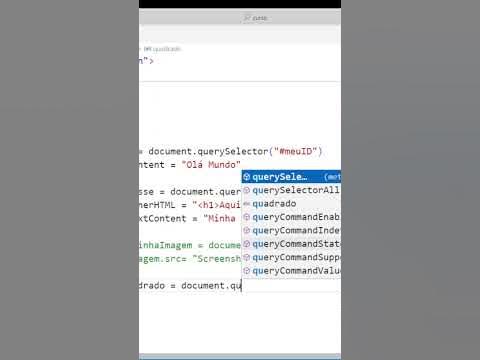alterando cor do quadrado style.background - Aula 5.18 Curso de JavaScript #shorts - YouTube