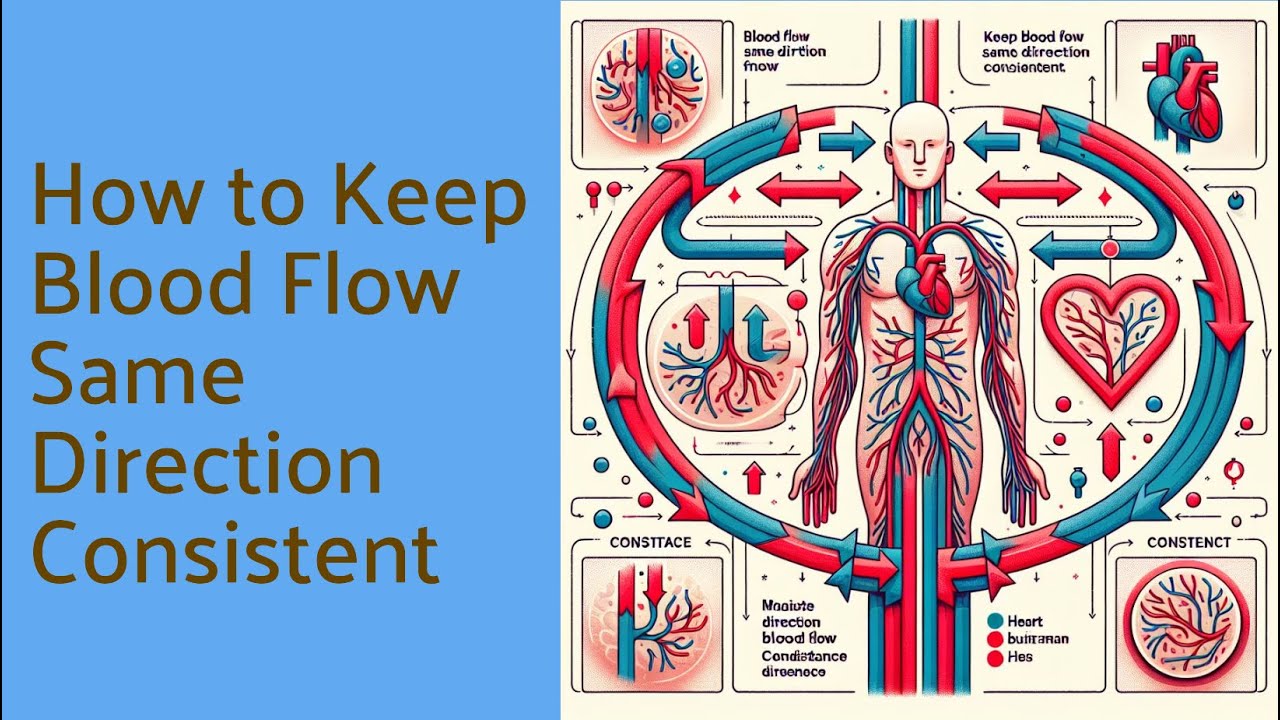 How to Keep Blood Flow Same Direction Consistent?! - YouTube
