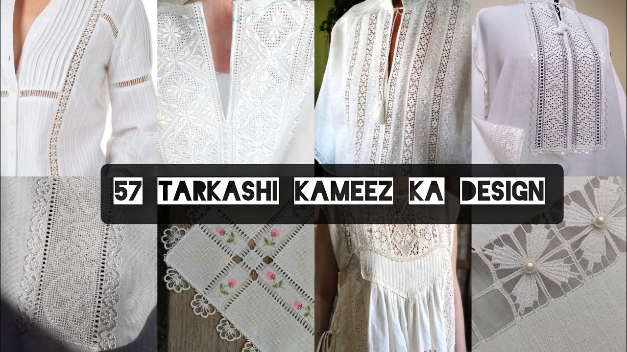 57 larkio ki tarkashi kameez ka design / New tarkashi design / tarkashi ...