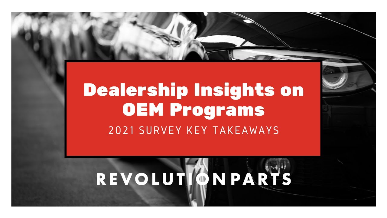Dealership Insights on OEM Programs - YouTube