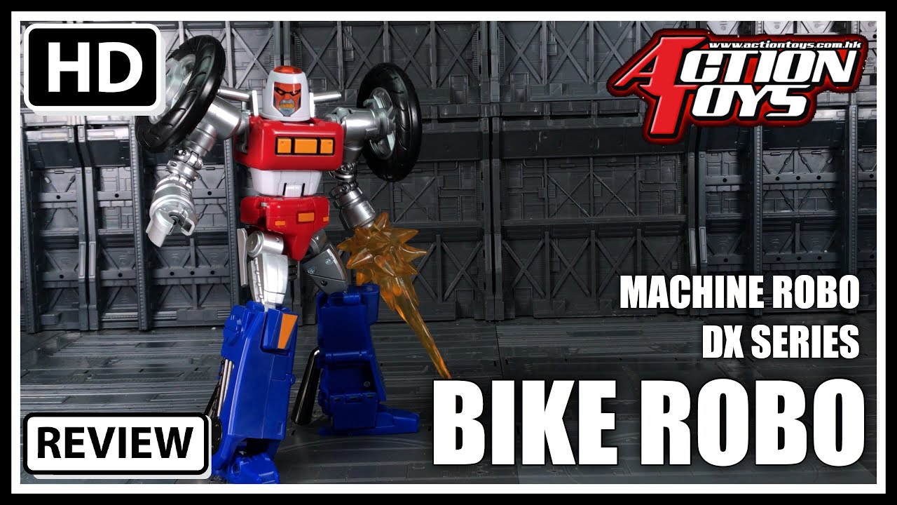 Action Toys Machine Robo MRDX-01 BIKE ROBO GoBots CY-KILL - YouTube
