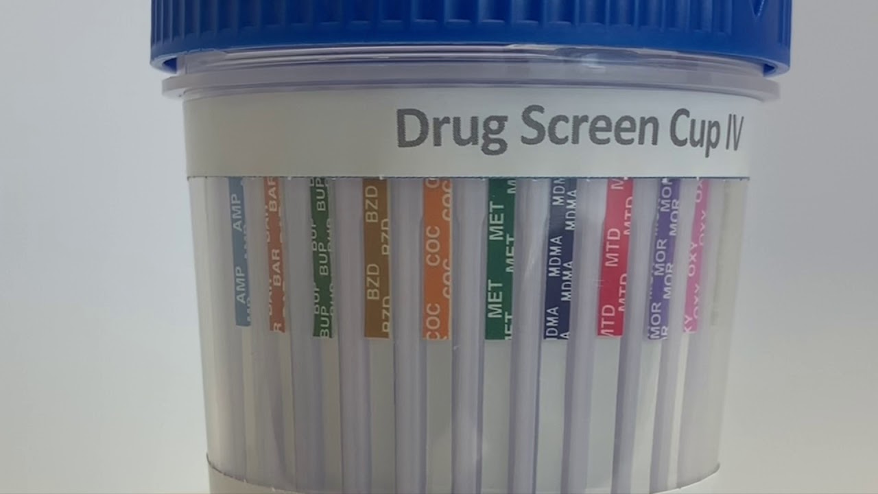 14-Panel Drug Testing Kit Test For 14 Different Drugs Instantly - YouTube