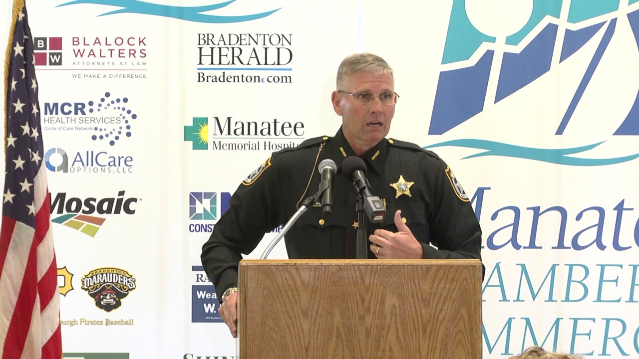 Manatee County Sheriff Rick Wells HD - YouTube