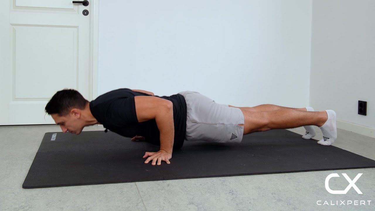How To Do Pseudo Push Ups - YouTube