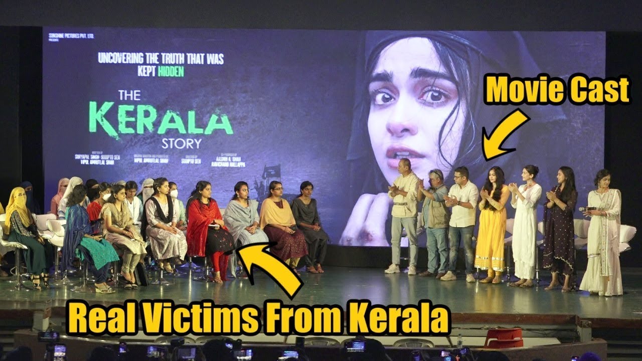 UNCUT - The kerala Story Success Press Conference with Real Life ...