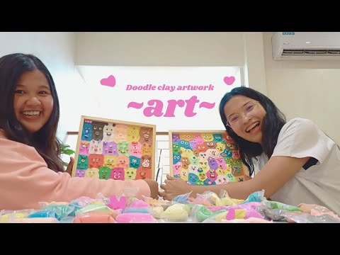 Doodle clay artwork. - YouTube