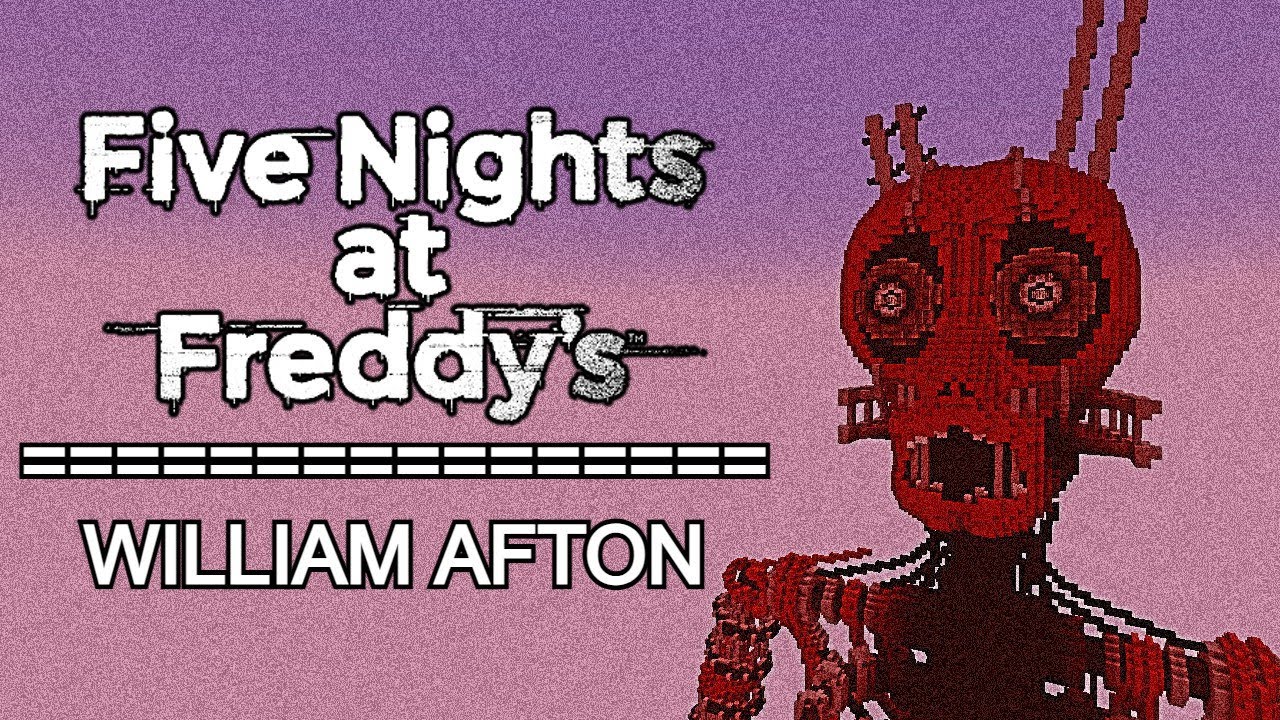 FNAF Minecraft Mega Build Showcase - Fnaf 3 - William Afton!!! - YouTube