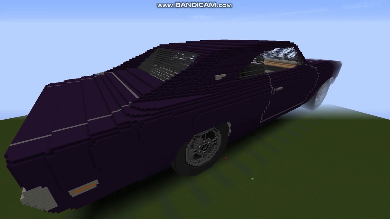 Minecraft DODGE CHARGER - YouTube