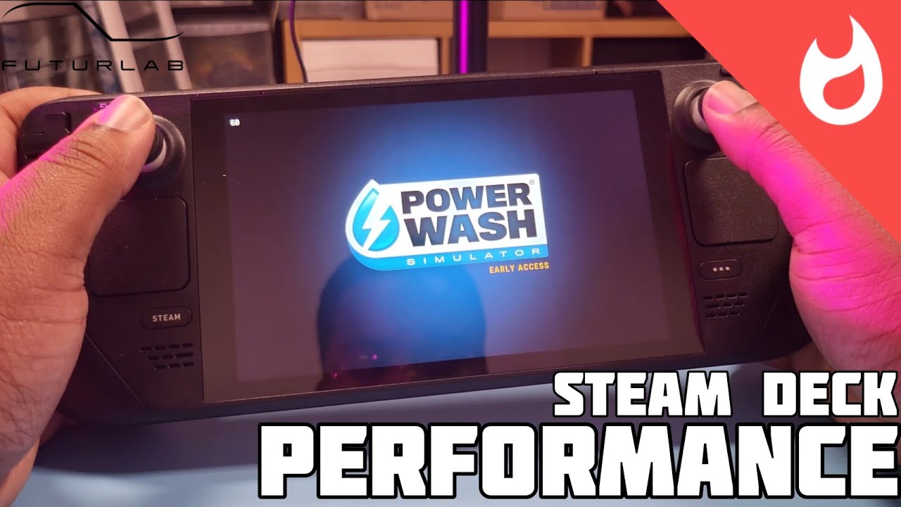 Power Wash Simulator | #SteamDeck Gameplay 60fps (Steam OS) - YouTube