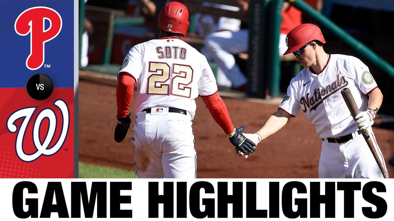 Austin Voth shines in the Nationals' 5-1 win | Phillies-Nationals Game ...