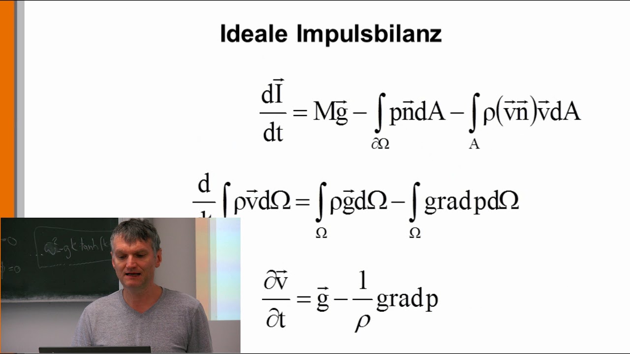 Seegang 6: Grundgleichungen der idealen Wellentheorie - YouTube