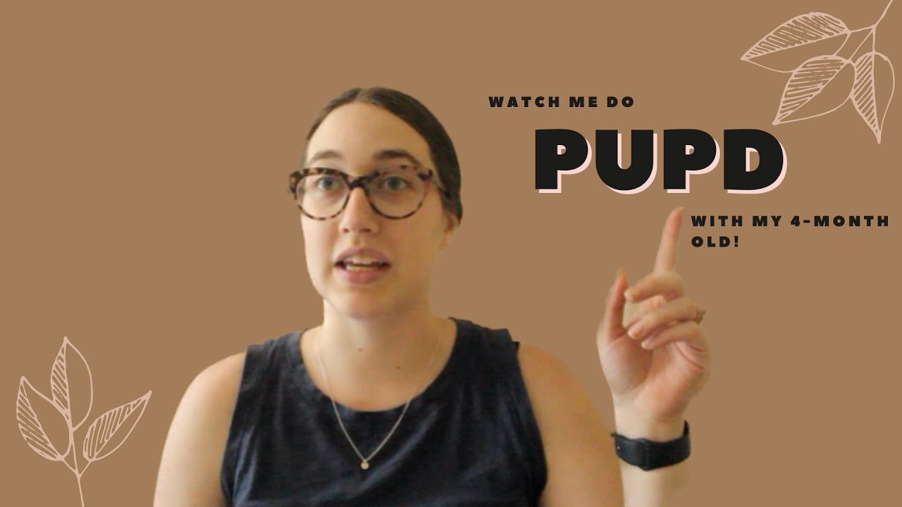 Doing Pick Up Put Down (PUPD) with my 4-Month Old! - YouTube