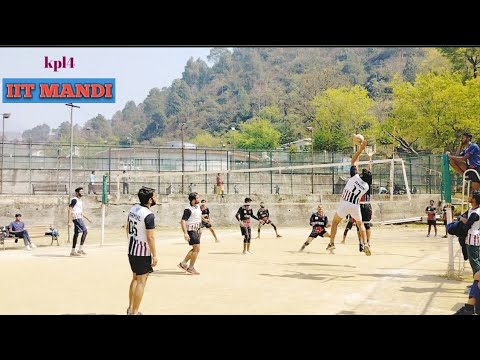 #iit mandi. /kpl4 session Vollyball/knockout match... - YouTube