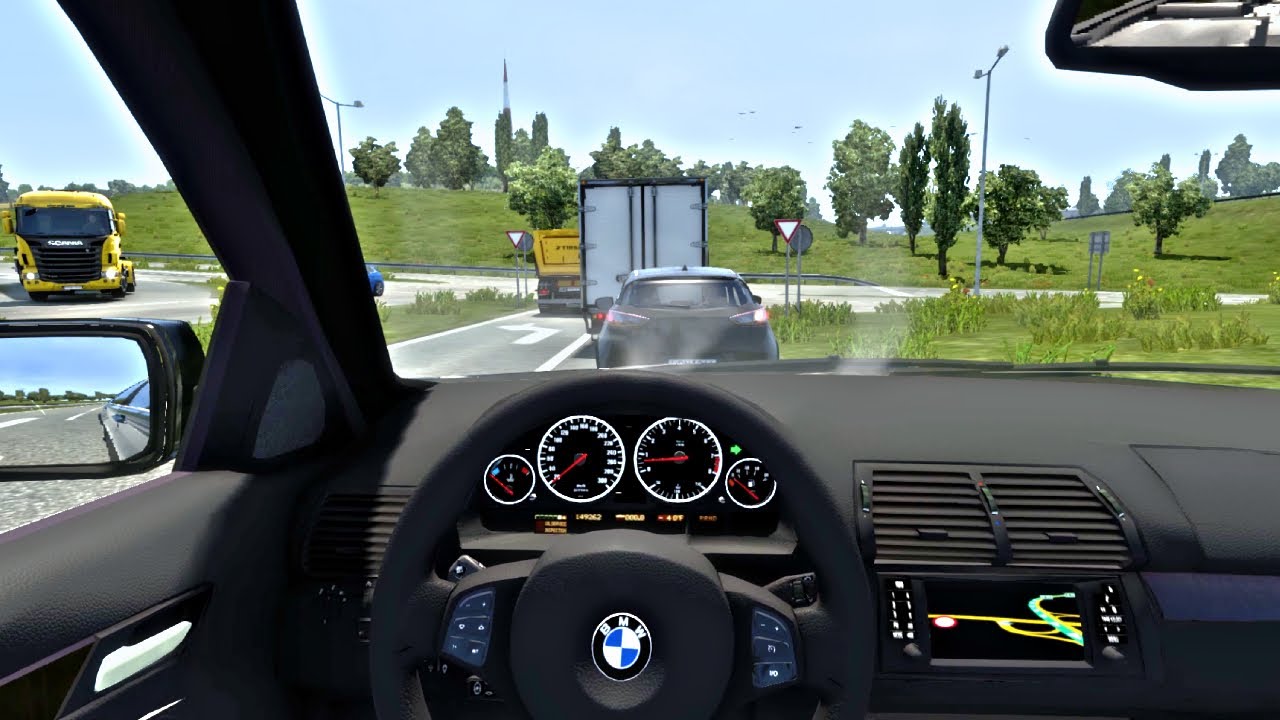 Euro Truck Simulator 2 2005 BMW X5 E53 | Normal Driving - YouTube