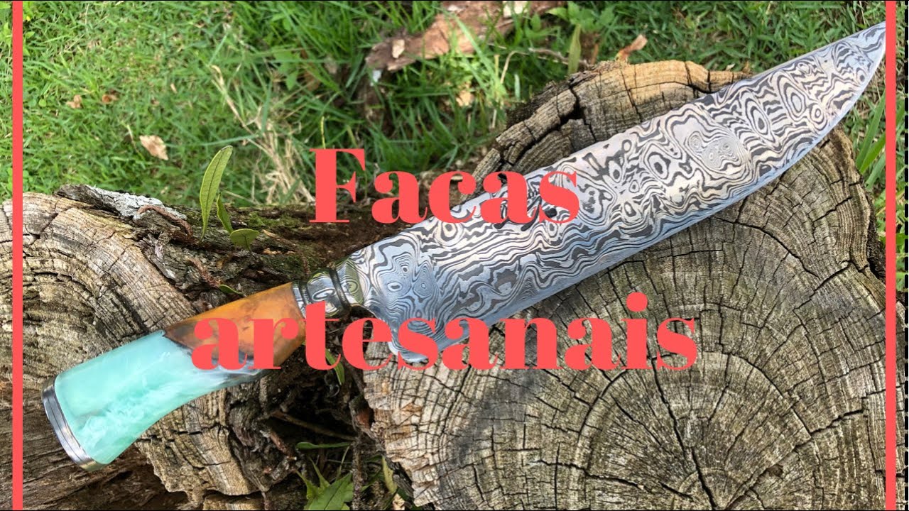 Facas forjadas artesanais - YouTube