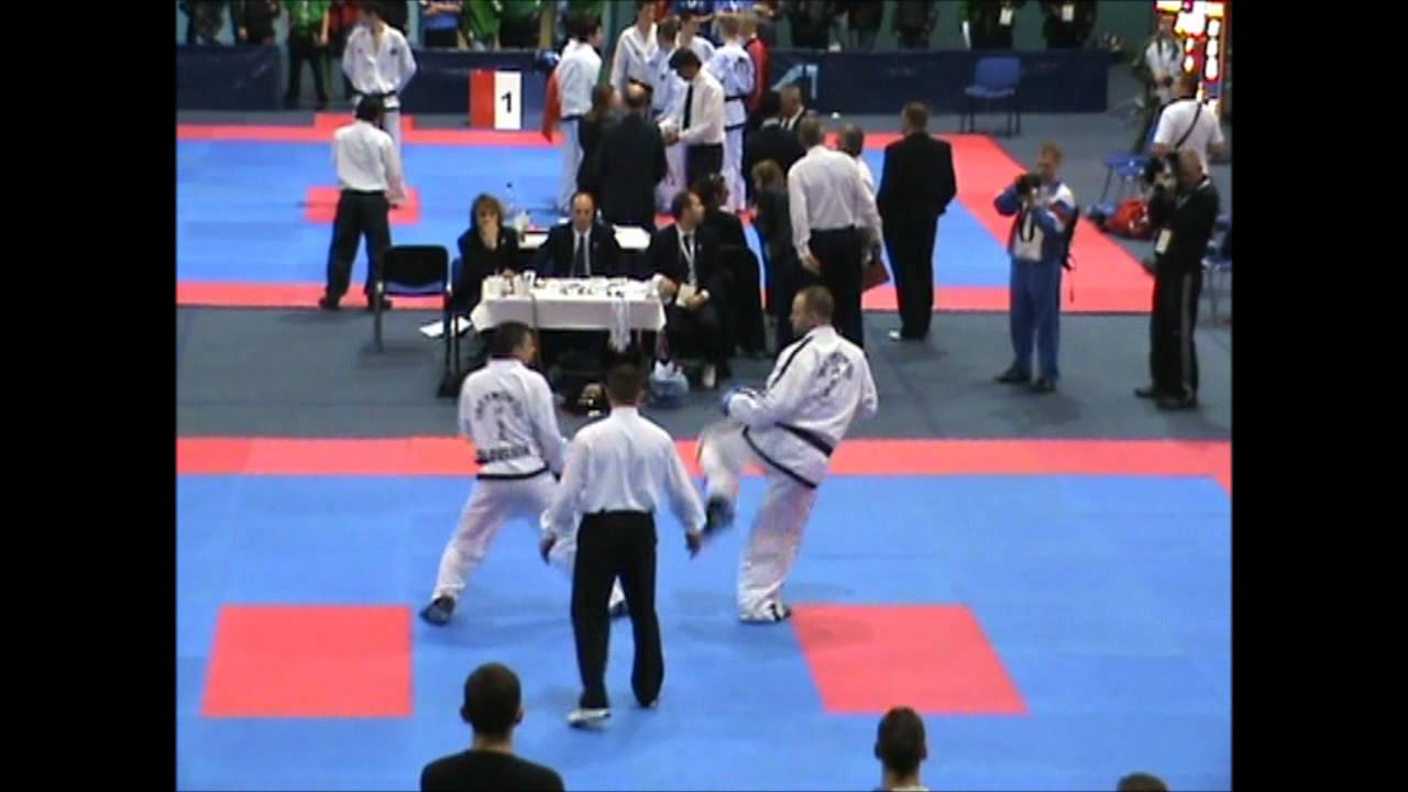 Steven LeGrow (Canada) Vs Denis Drapic (Slovenia) Team Sparring - YouTube