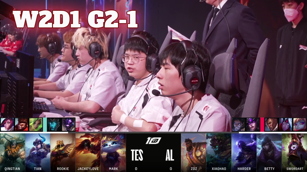 TES vs AL - Game 1 | Week 2 Day 1 LPL Spring 2023 | Top Esports vs ...