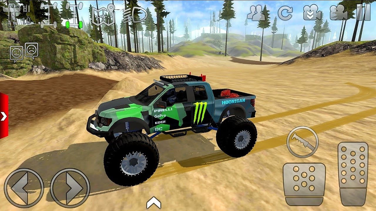 Offroad Truck Freestyle Driving #4x4 Mud Racing Car Drive - Impassable ...