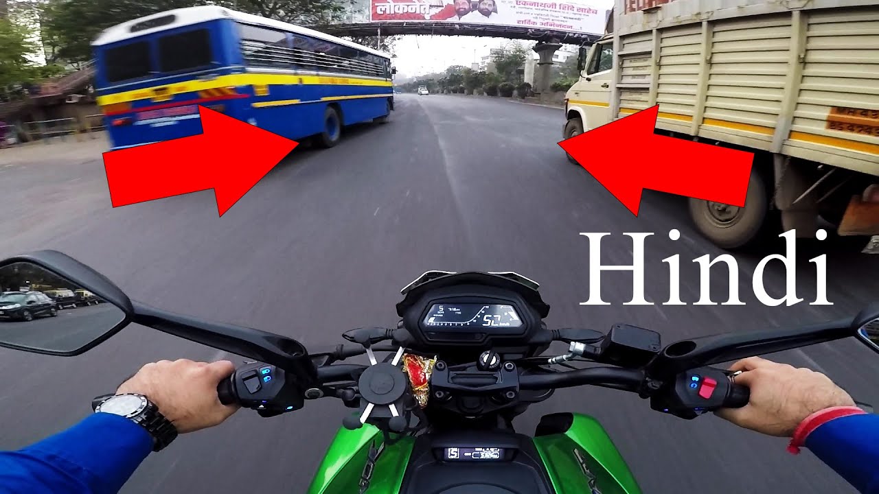 Emergency Braking Motorcycle in Hindi | Praks Bikers Guide - YouTube