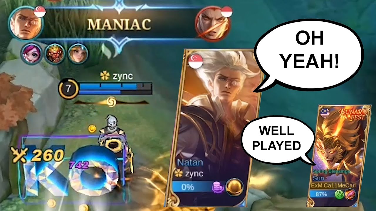 LEGENDARY + TEAMMATE MANIAC | MLBB Replays - YouTube