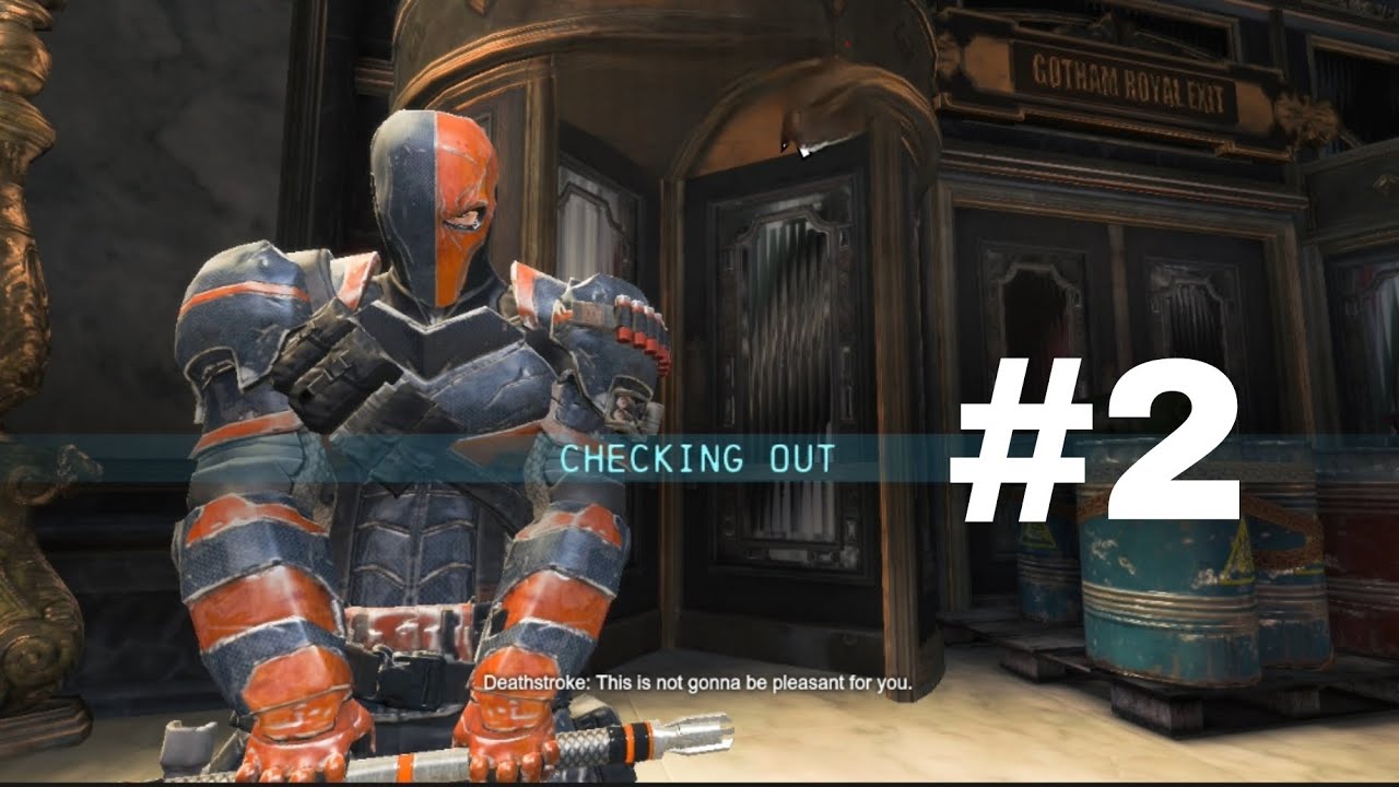 Challenge map with deathstroke in batman Arkham origins op remote claw ...