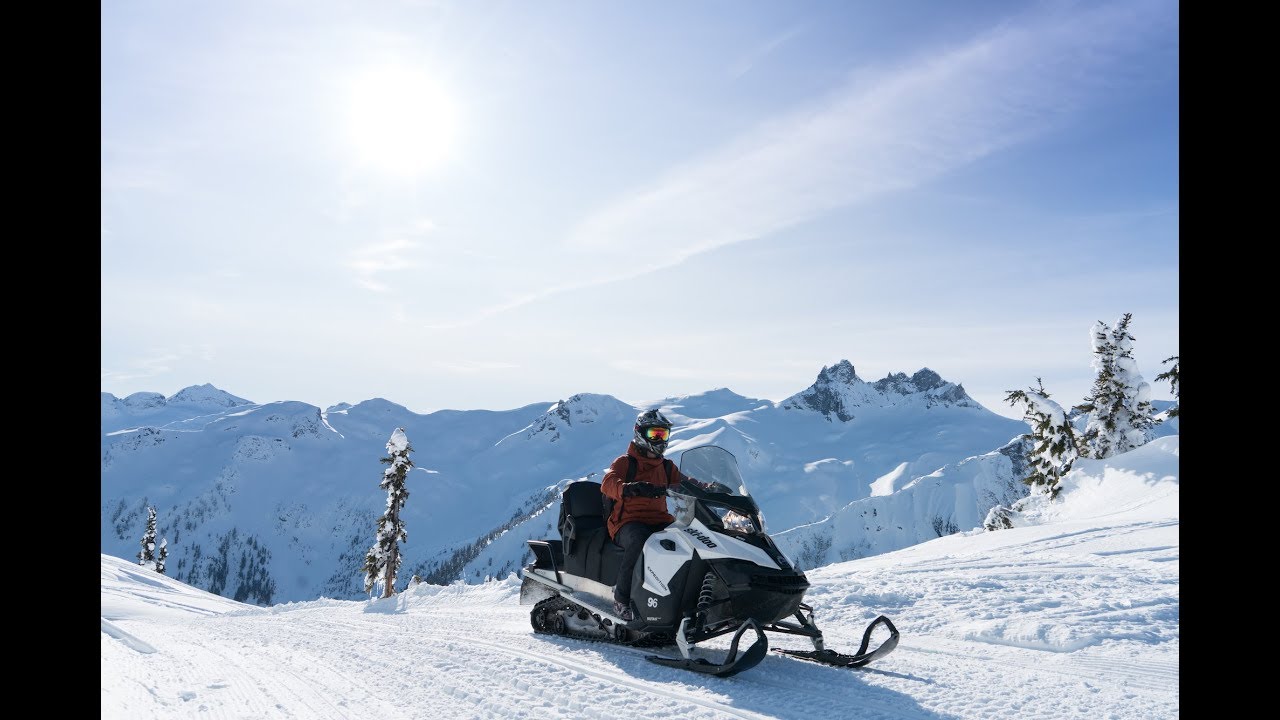 BLACKCOMB SNOWMOBILE | Brandywine Mountain and Bowl - YouTube