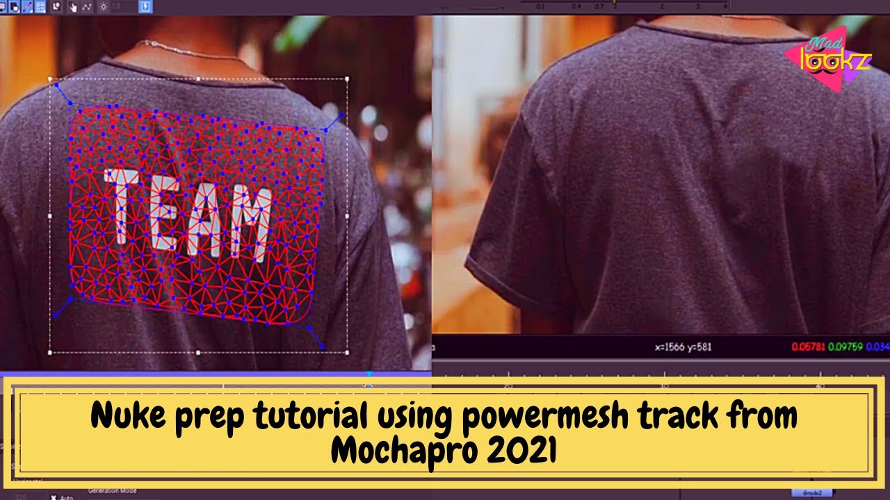 Nuke prep tutorial using Powermesh track from Mochapro 2021 | Prep tutorial | #Borisfx - YouTube