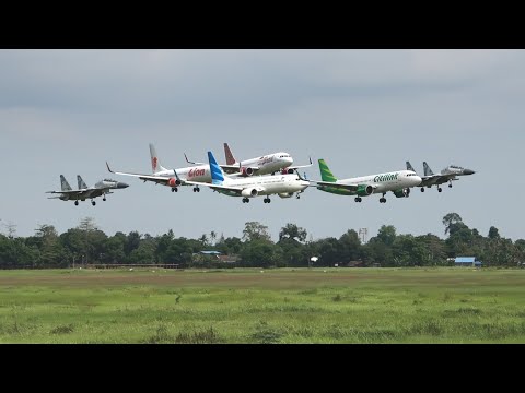 Plane Spotting Bandara Sultan Hasanuddin Makassar, Nonton Pesawat Terbang Saat Landing dan Take Off