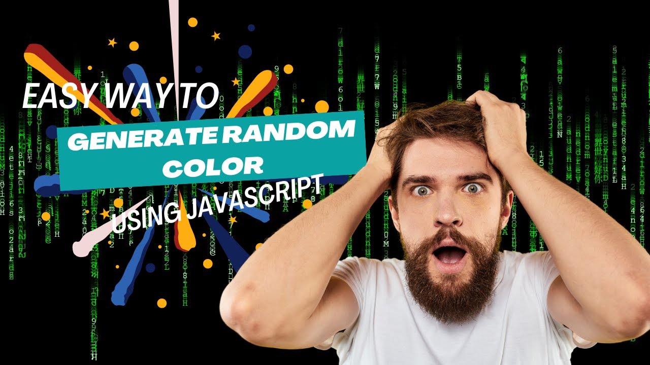 Random Color Generator Using JavaScript | #javascript #randomcolor ...