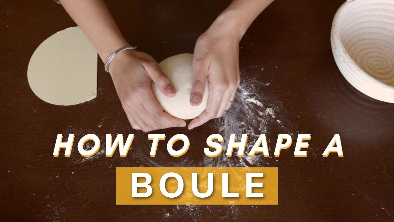 How to Shape a Boule | 2 Ways - YouTube