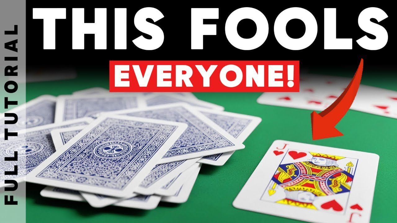 Looks Like a Real MIRACLE! Learn This EASY Self-Working Card Trick ...