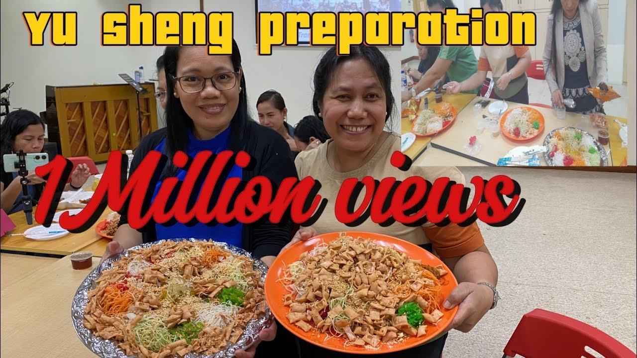 📍 How to Prepare Yu Sheng / Yee Sang - Prosperity toss salad - YouTube