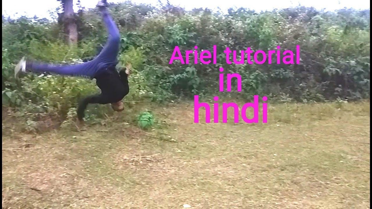 How to Ariel flip tutorial || in hindi || easy trick || martial art ...