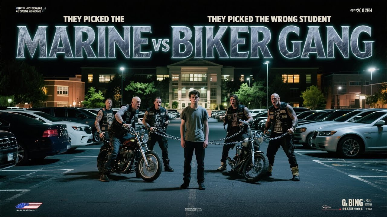 Biker Gang Targets Quiet College Kid — Then Learn He’s a Marine Combat ...