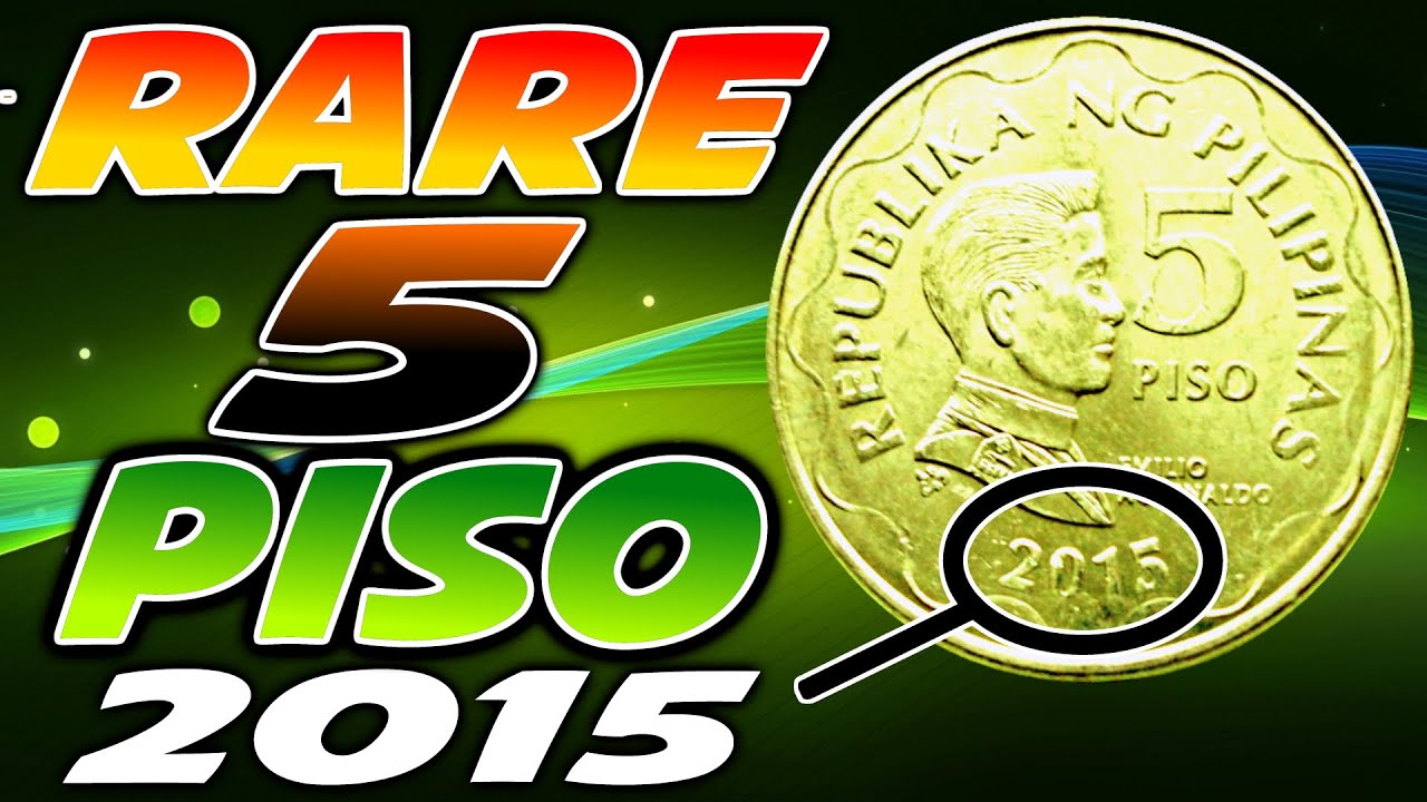 2015 Rare Error 5 piso coin meron ka ba swerte mo nito sino meron - YouTube